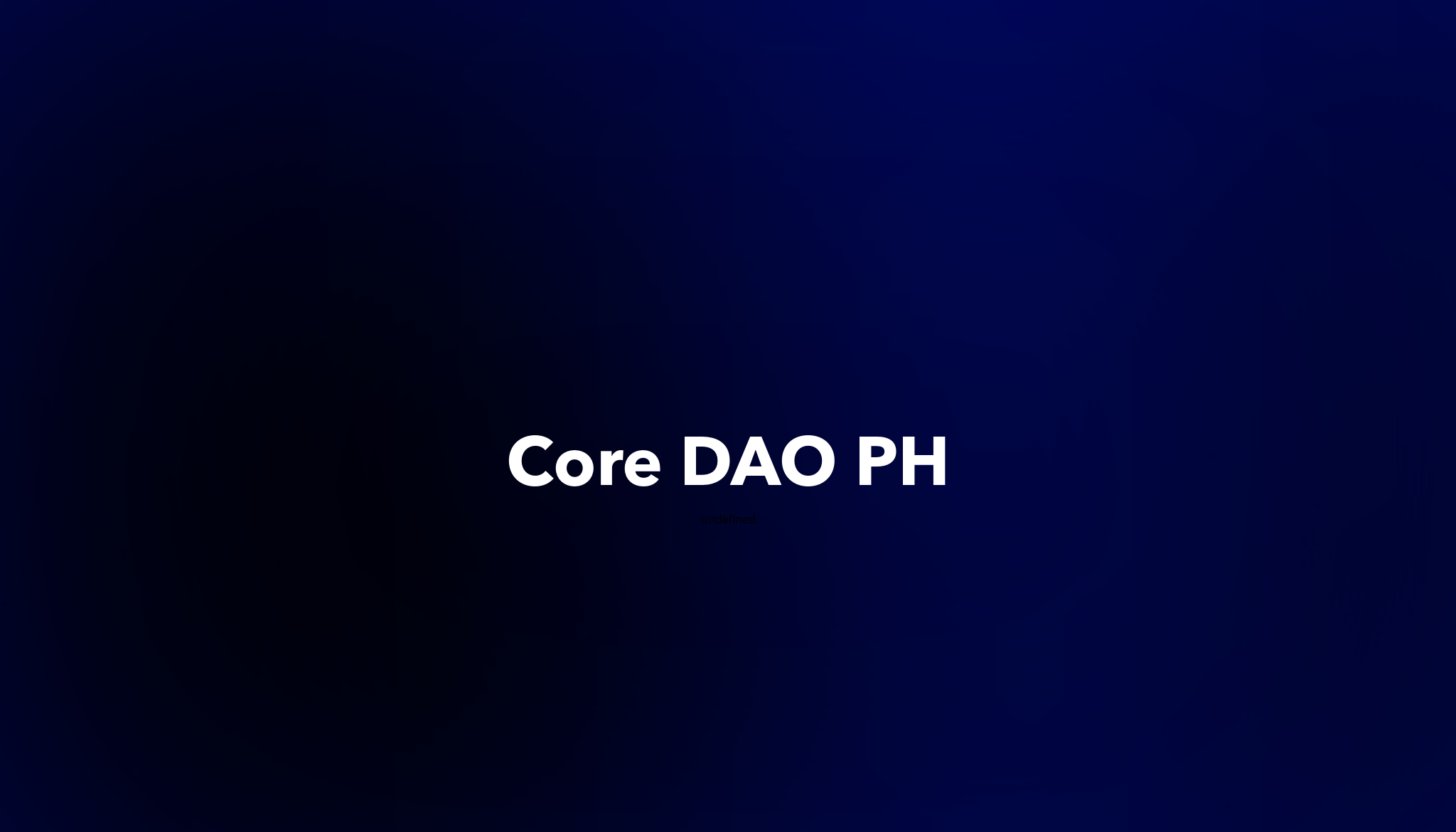 Core DAO PH | Dework